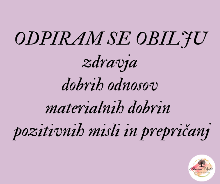 Pozitivne misli za vsak dan, katere vam 100% dvignejo vibracijo