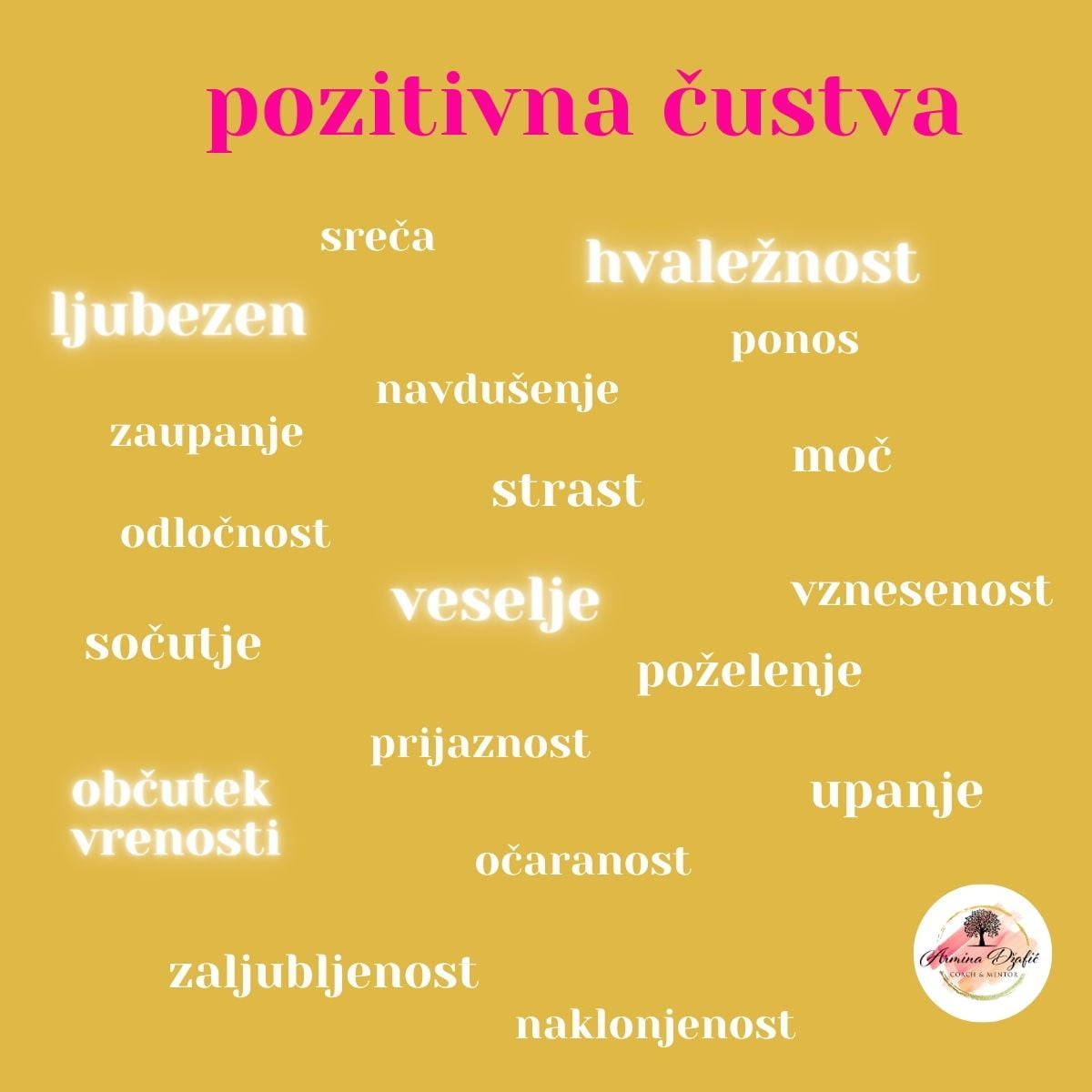 Pozitivna čustva😊, negativna čustva😞 | Primeri iz prakse vaja
